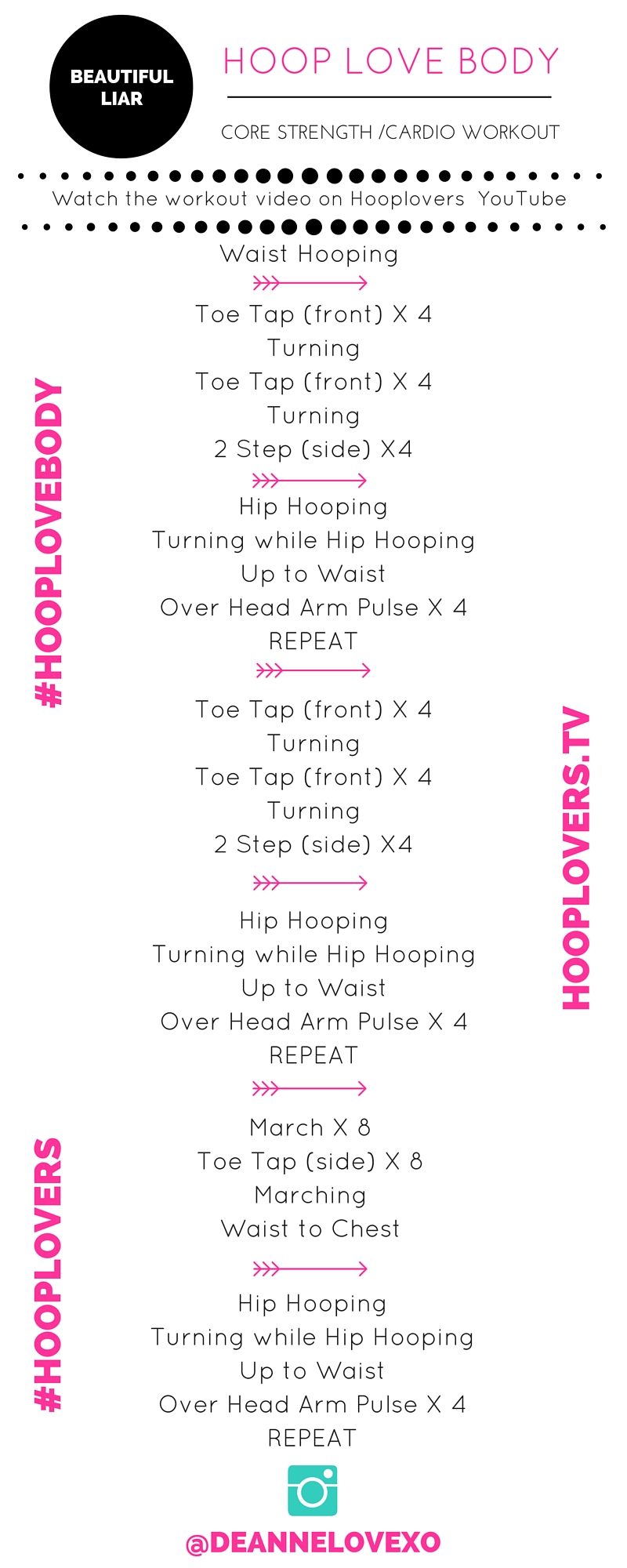 Beautiful Liar - Hoop Workout Core Fitness