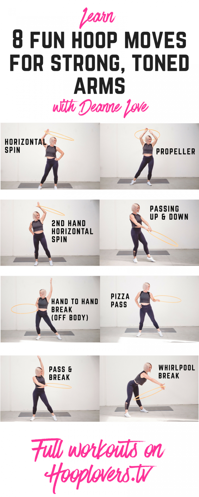 Fun Hoop Moves for Strong & Toned Arms