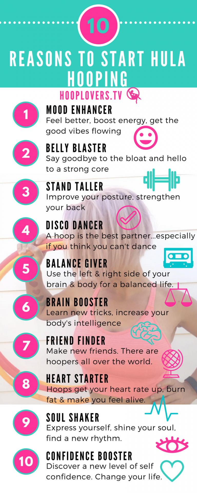 10 Reasons to Start Hula Hooping Right Now | Hula Hoop Tutorials