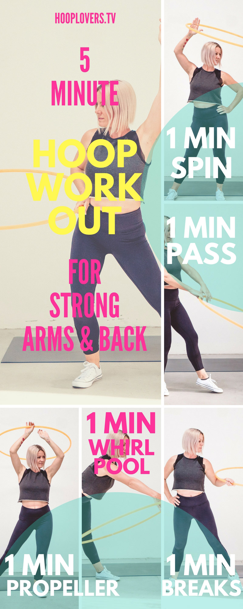 Hoop Workouts for 5 Minute | Try these Hoop dance tricks